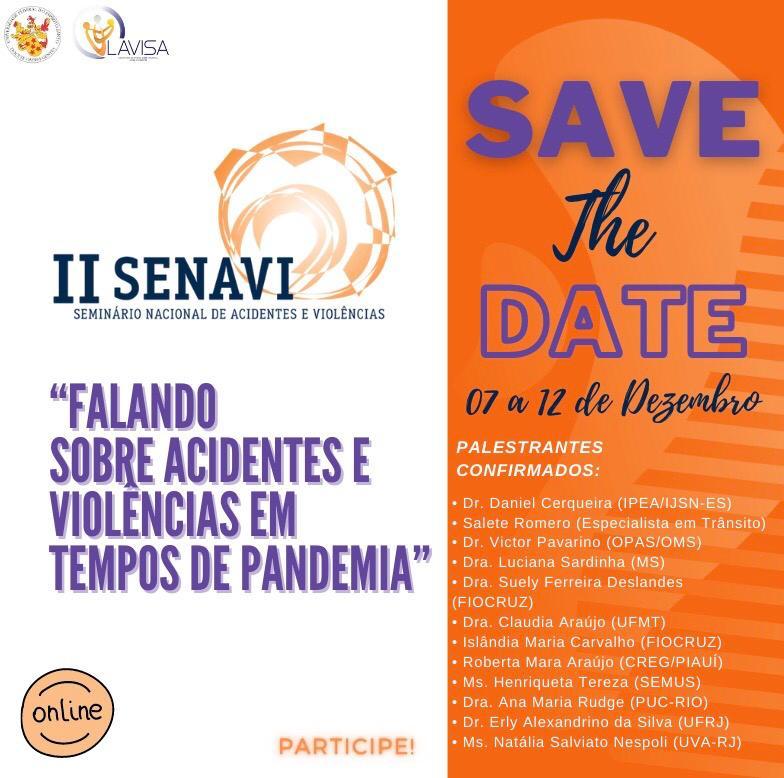 Seminário aborda acidentes e violência em tempos de pandemia ...